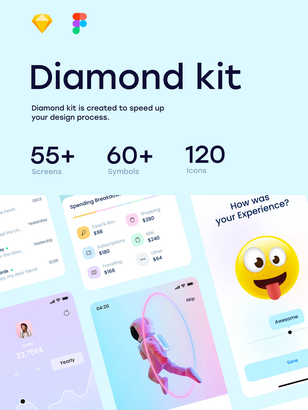免费智能家居app素材figma源文件分享