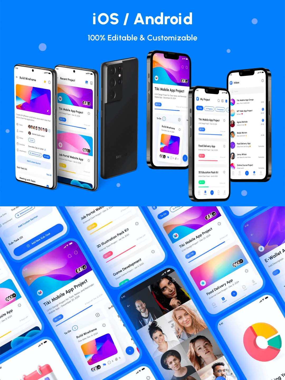 金融手机Ios App figma素材