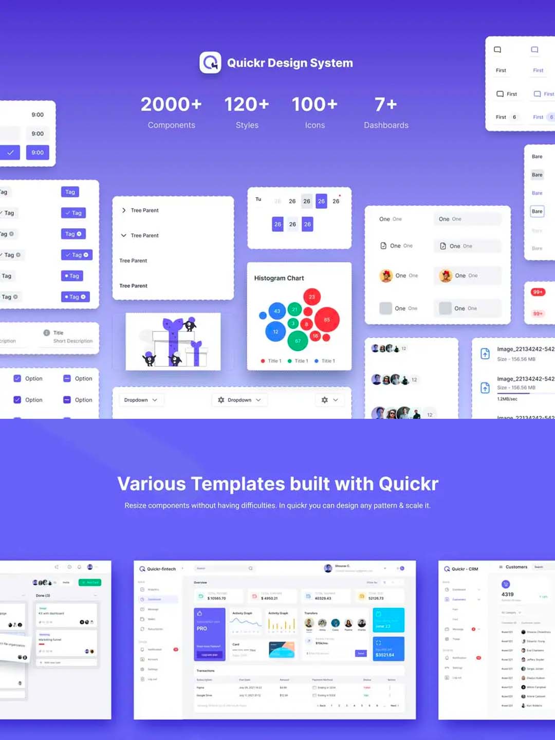 60+网页UI设计组件库 | UI设计Figma源文件
