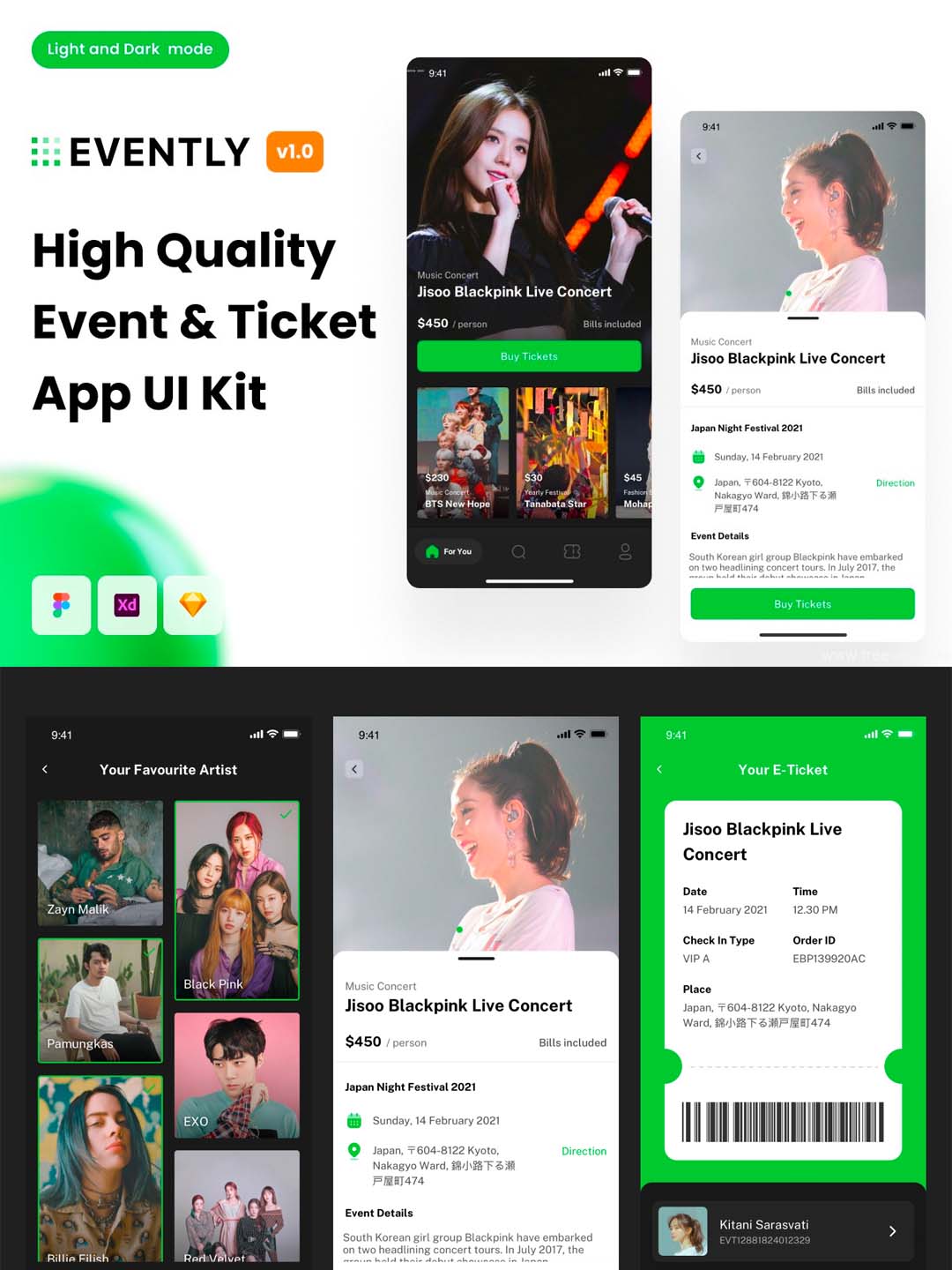 超酷电影app UI界面设计源文件，影视视频应用app UI源文件xd,sketch,fig,psd,studio格式全套