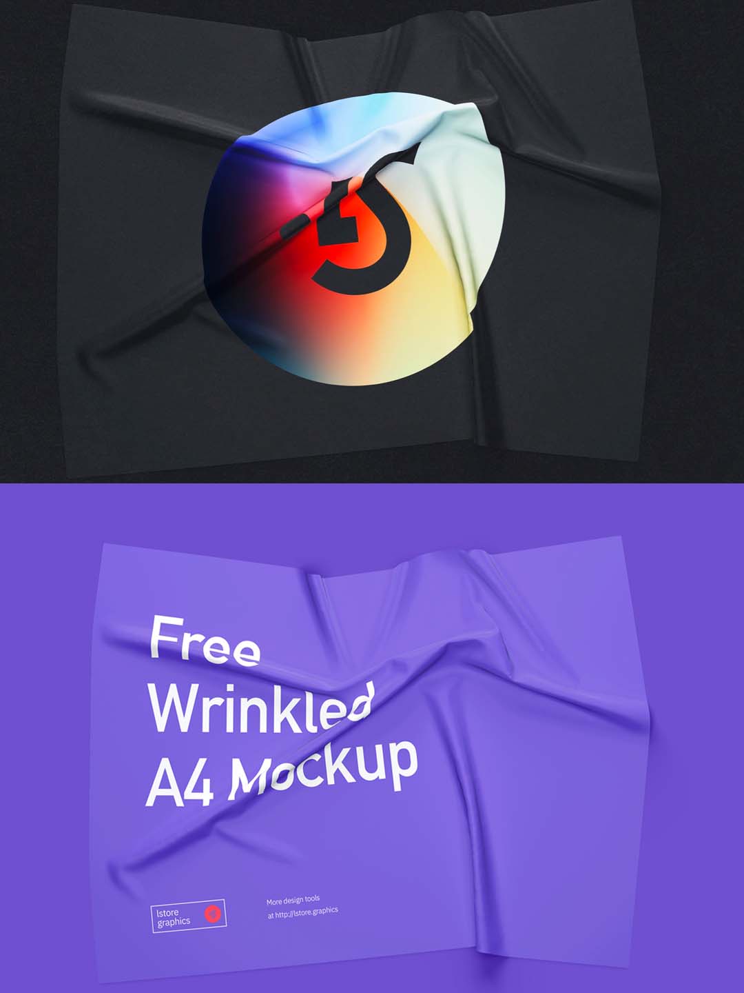 免费 A4 纸 PSD 样机