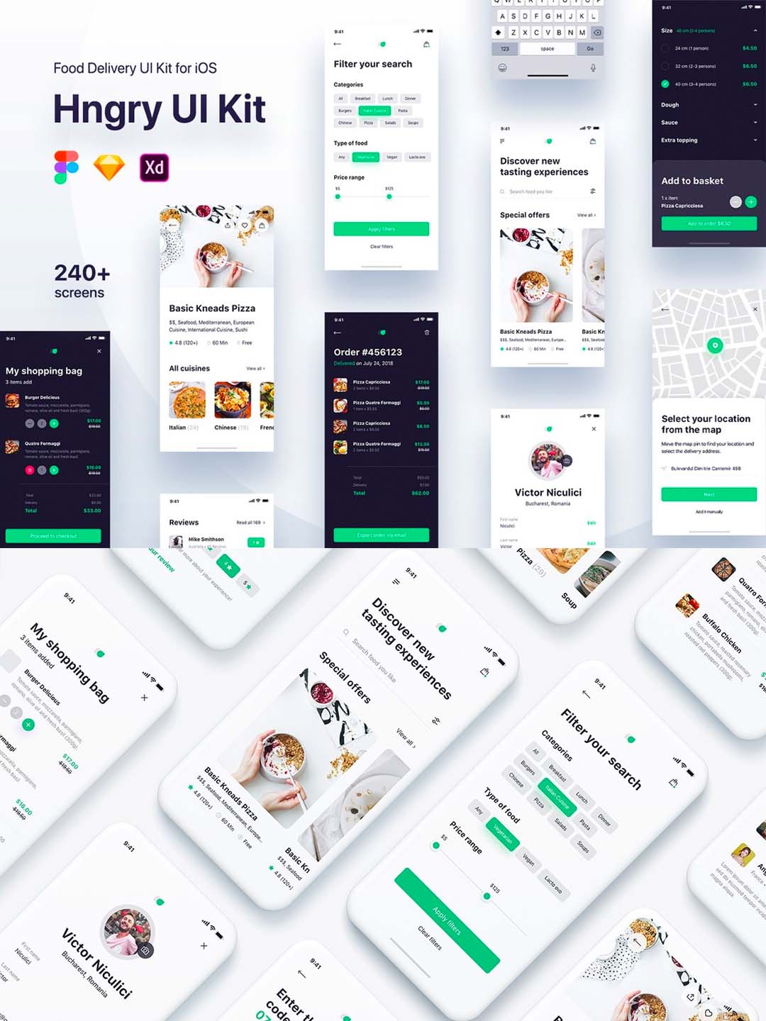 AI助手UI界面设计，智能聊天机器人应用UI kit，人工智能聊天客服系统UI设计素材，xd,sketch,fig,studio源文件