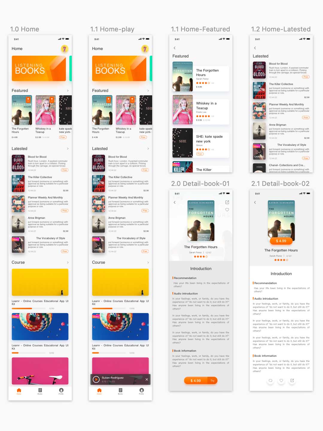 高保真家具电商app ui设计资源sketch，xd，figma格式