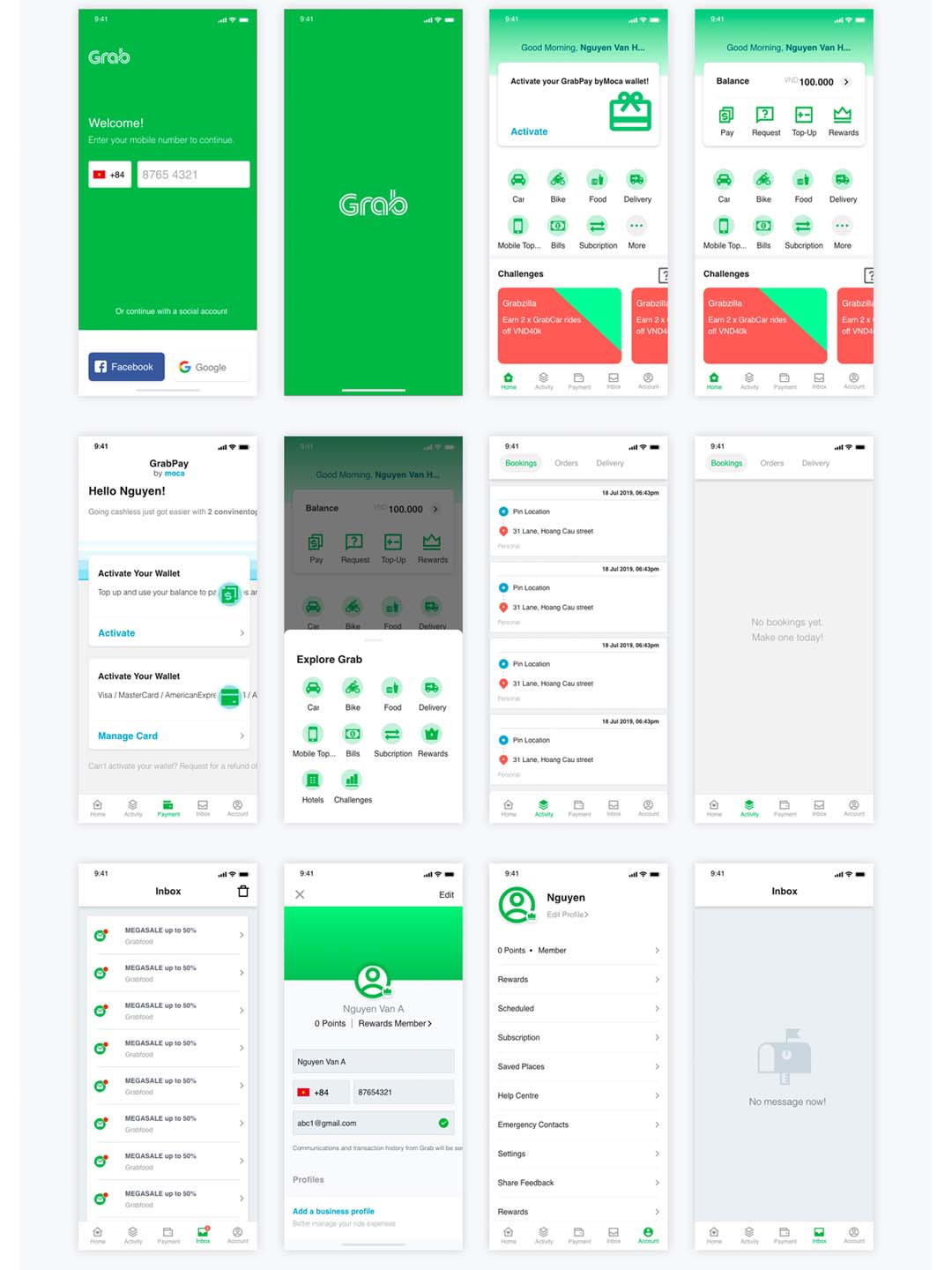 约会APP UI界面设计源文件下载，国外版探探UI源文件uikit，海外约会APP UI资源下载，UI素材xd源文件下载