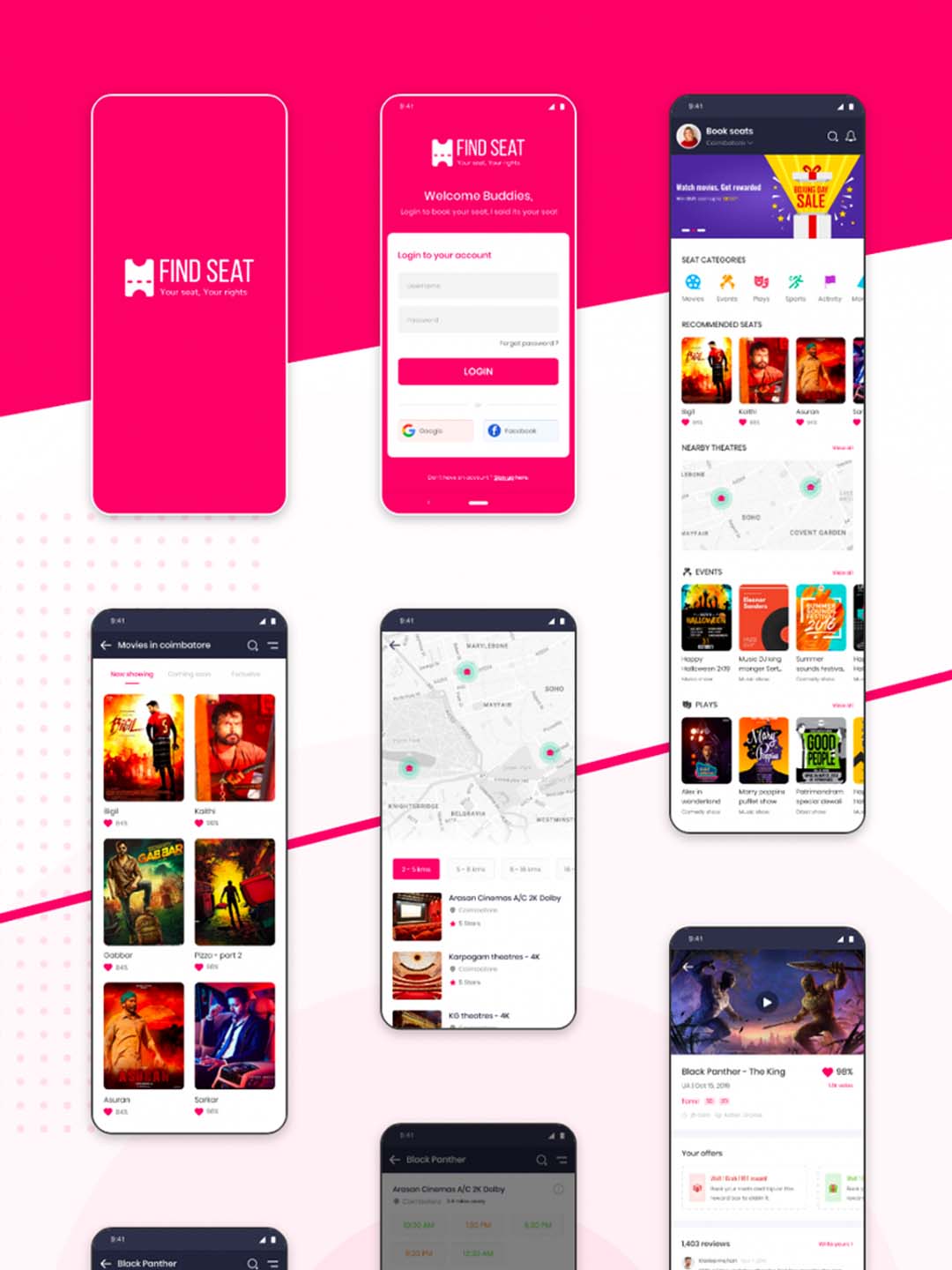 精美插画风健身APP UI源文件下载，健身APP xd源文件下载