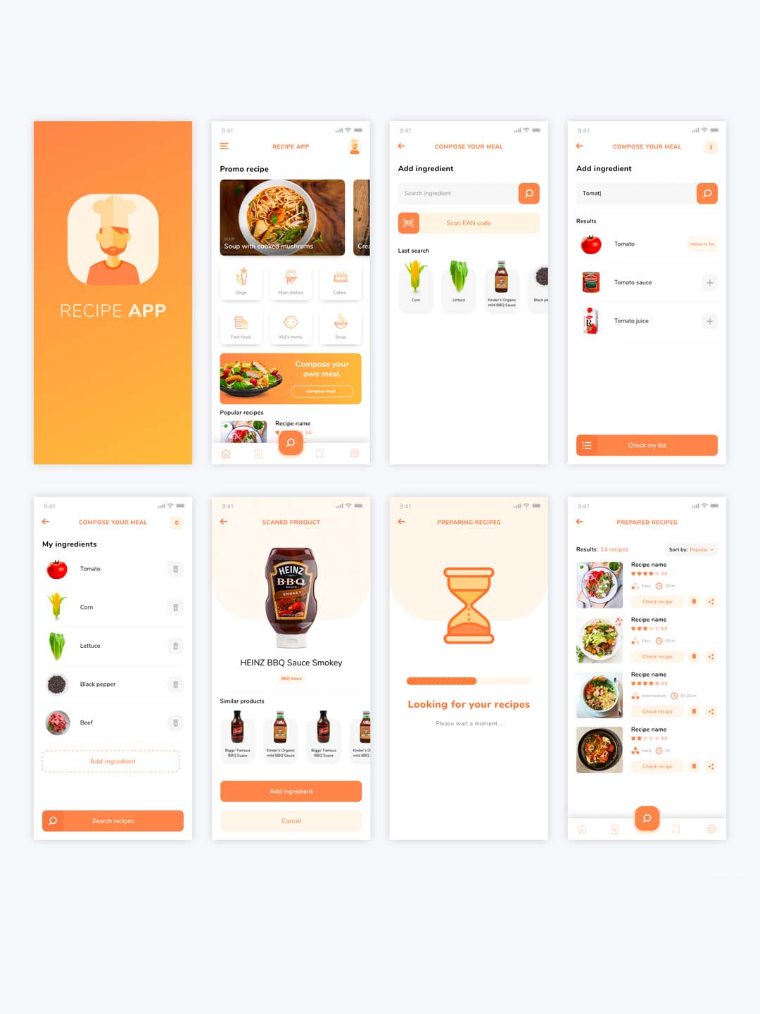 整套高级电商APP UI资源素材下载，海外电商应用UI界面素材sketch源文件