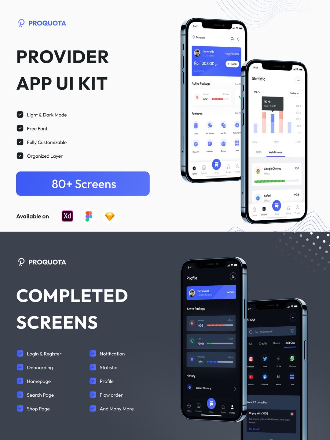 小清新风格音乐app UI源文件，音乐流媒体、音乐播客app UI资源素材psd、xd、fig源文件