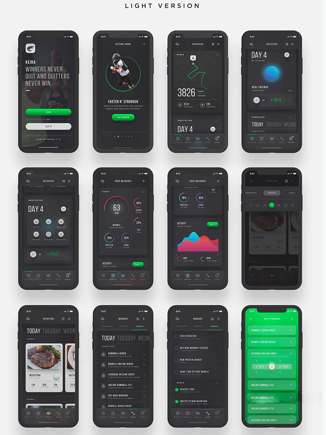 日程管理APP设计figma/xd/ps/sketch源文件