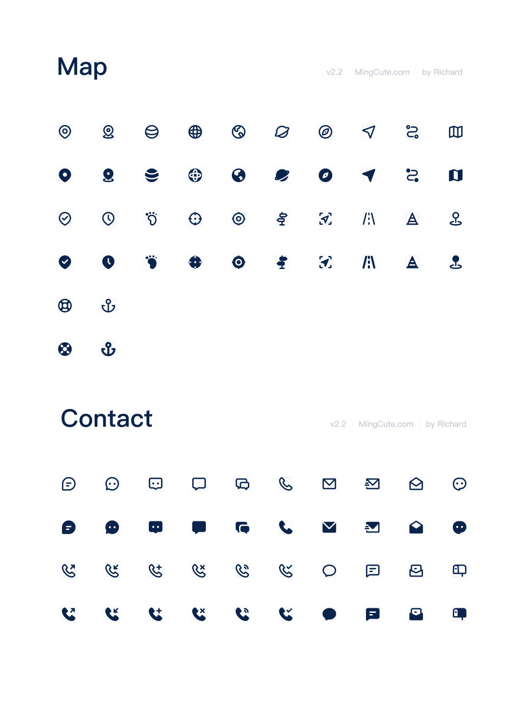 1100个设计师必备icon图标免费分享