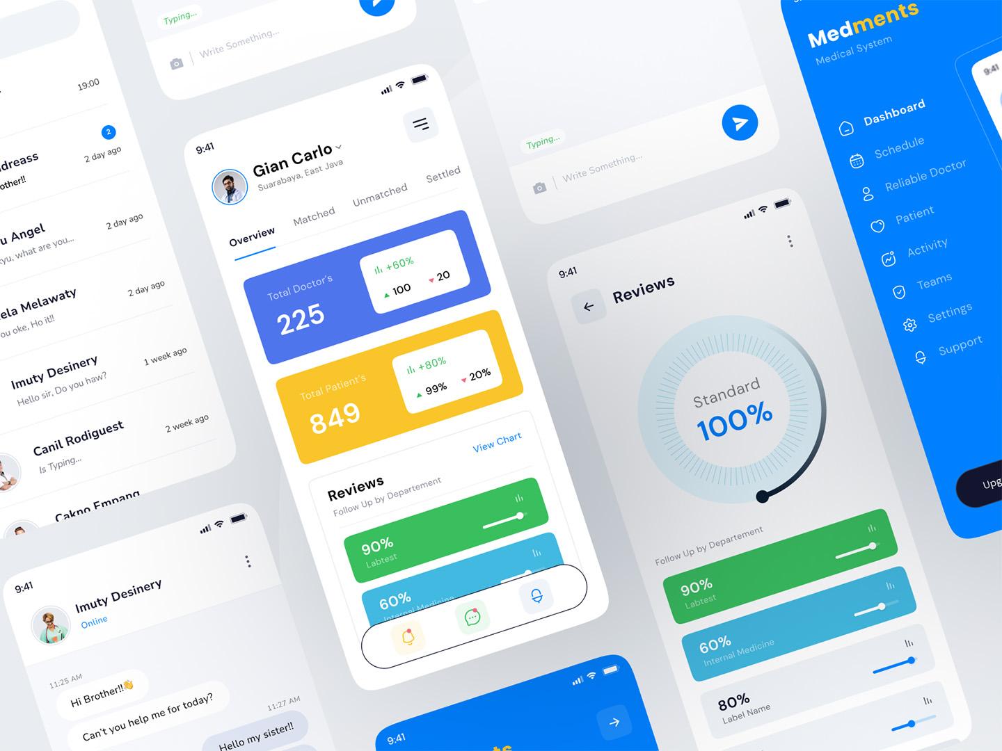 房屋租赁APP/小程序设计|UI设计Figma源文件