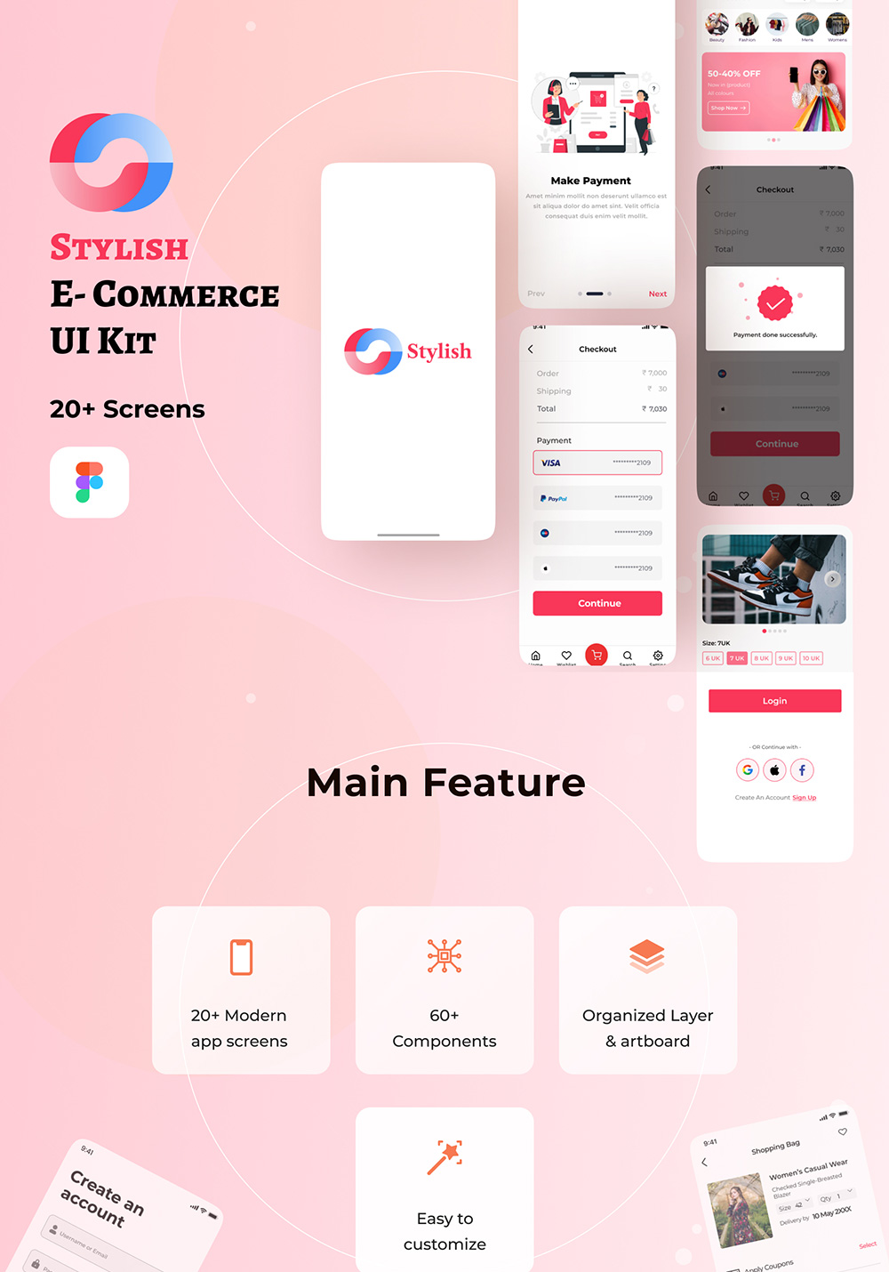 TimePad 时间跟踪器 – UI 套件-figma源文件