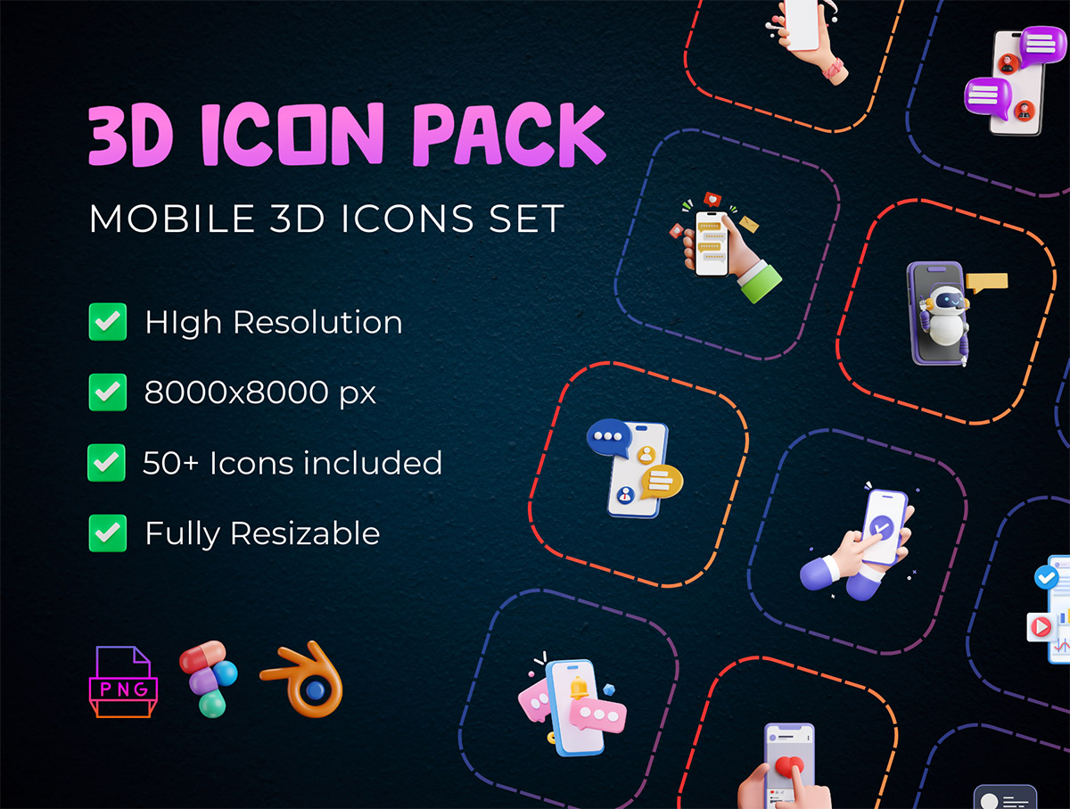 3D/icon素材 - 每日设计素材