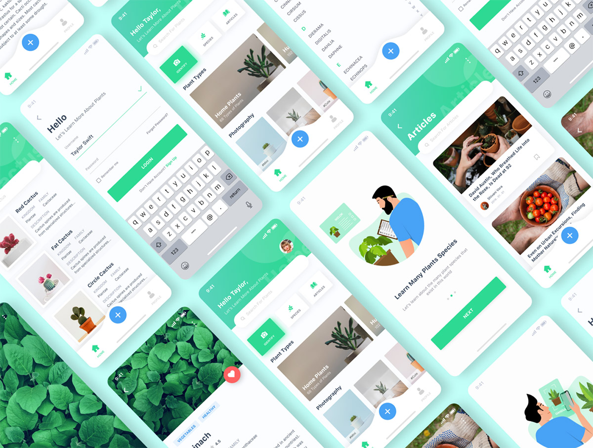 简约社交APP设计 | UI界面设计Figma源文件